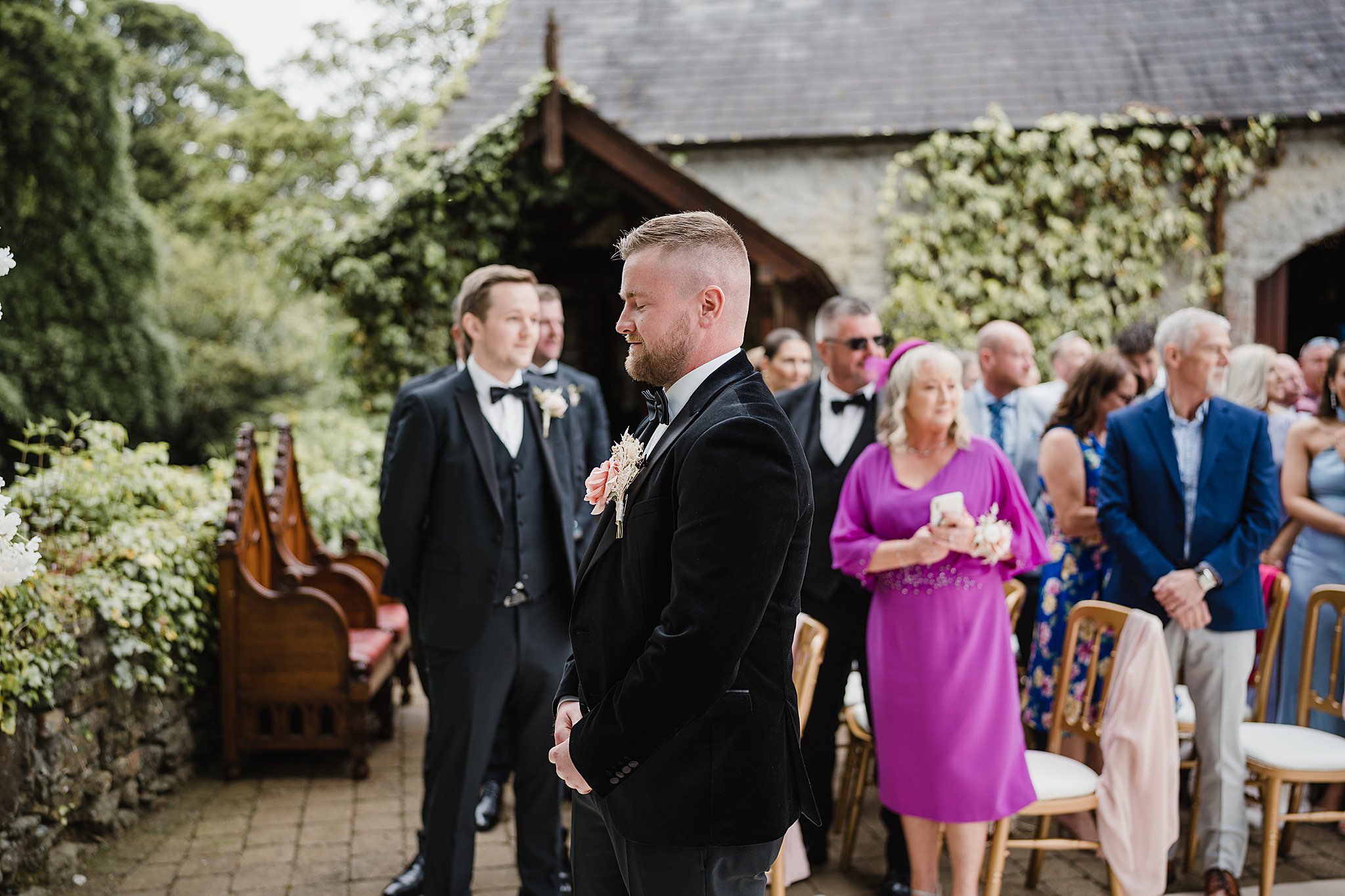 Outdoor Wedding At The Galgorm - Steven Hanna